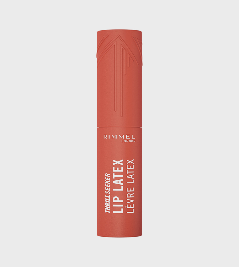 Buy Rimmel Thrill Seeker Lip Latex 200 So Peachy, 6ml In Peach ...