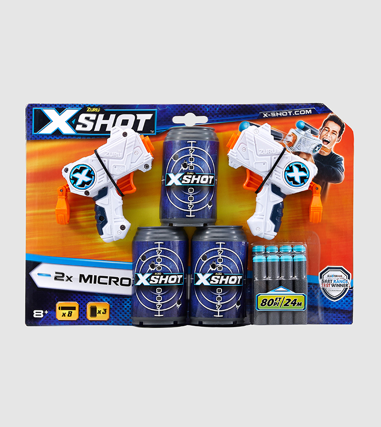 Buy R&B Kids X Shot Excel, Double Micro (3Cans,8Darts) In Multiple ...