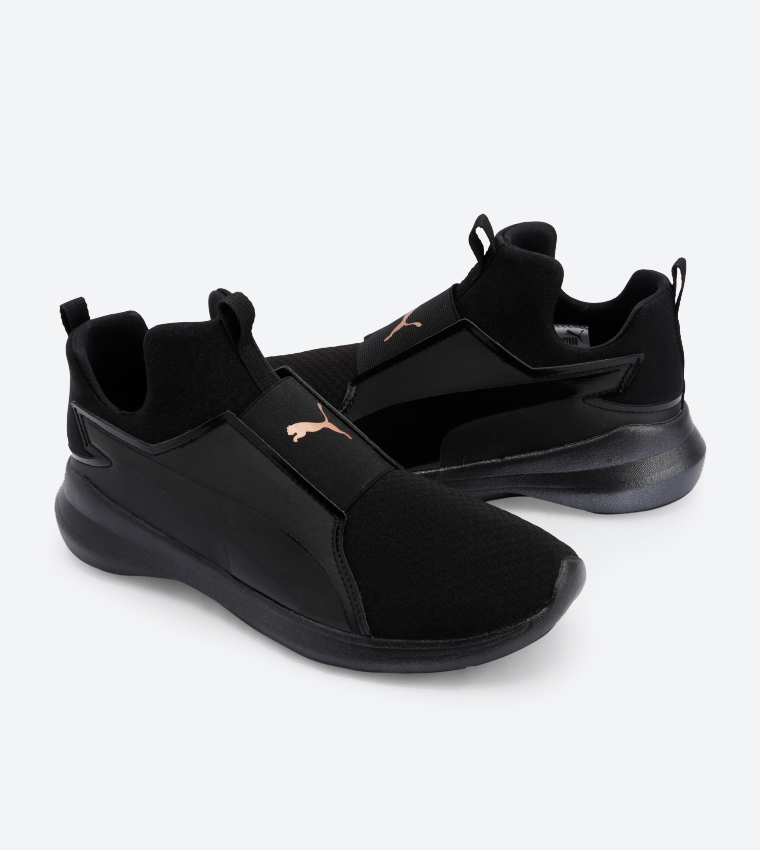 Buy Puma Rebel Mid Sneaker Black36524904 In Black | 6thStreet Qatar