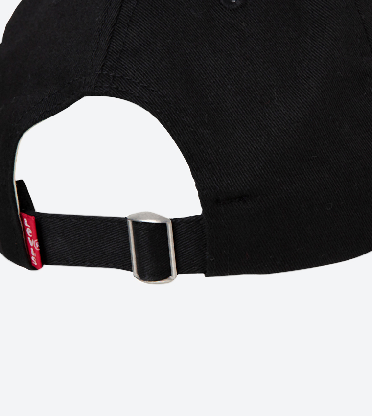 Buy Levi's Batwing Logo Flexfit Adjustable Cap In Black | 6thStreet UAE