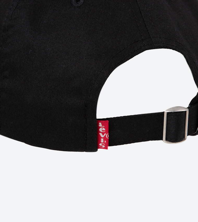 Buy Levi's Batwing Logo Flexfit Adjustable Cap In Black | 6thStreet UAE