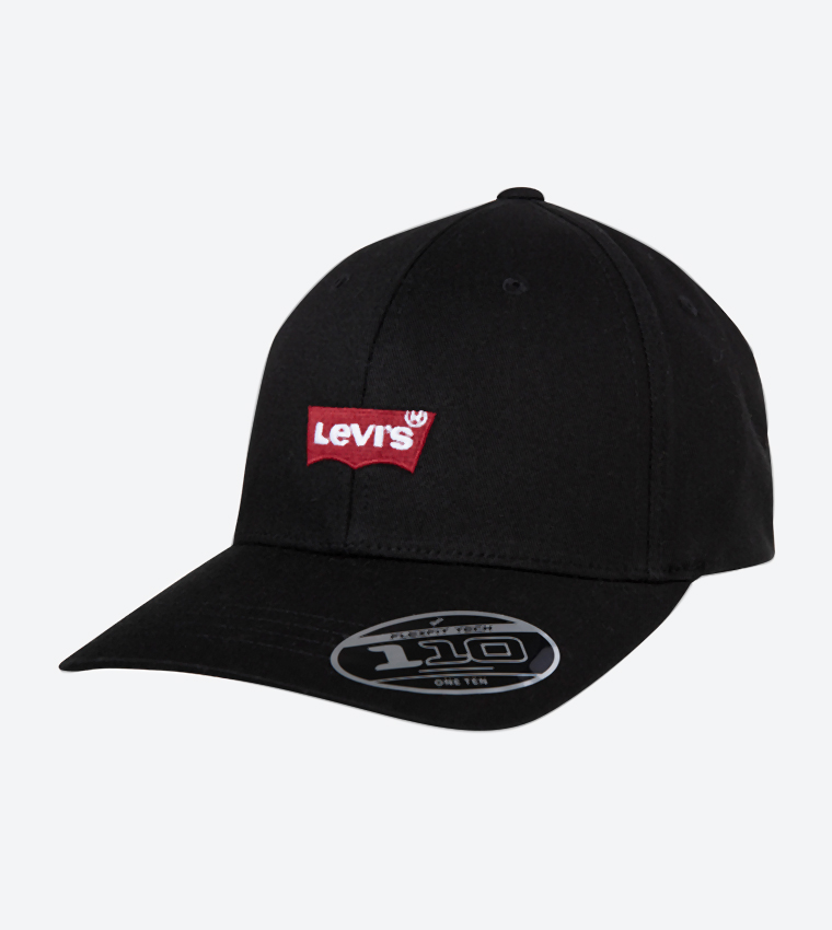 Buy Levi's Batwing Logo Flexfit Adjustable Cap In Black | 6thStreet UAE