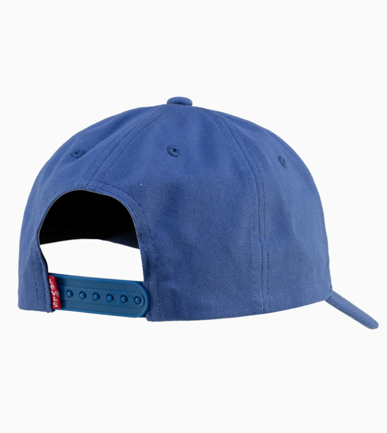 Buy Levi's Serif Logo Details Snapback Details Cap Blue In Blue ...