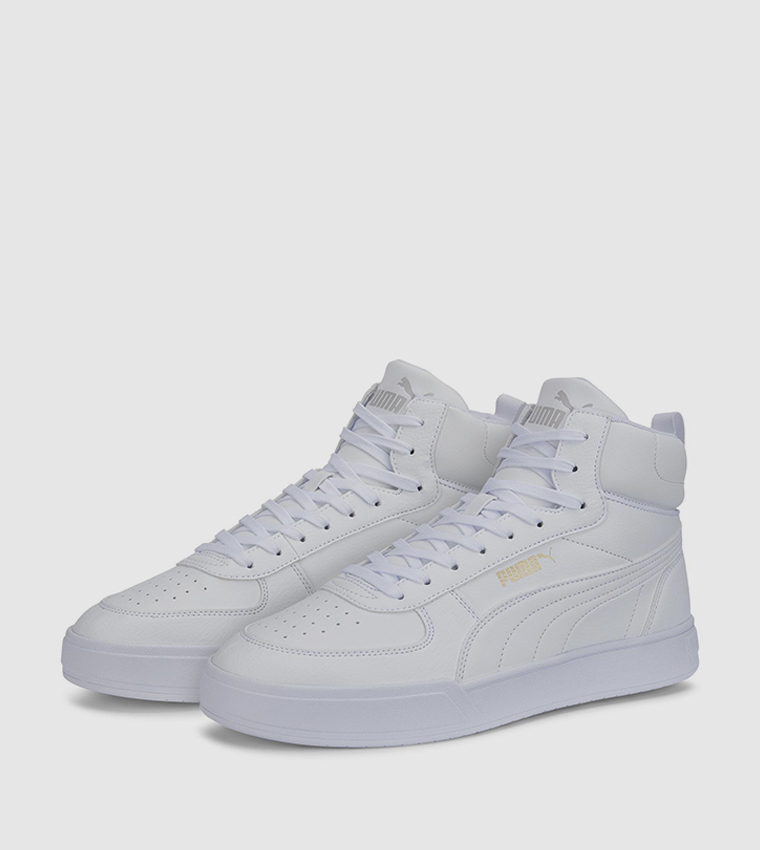 Buy Puma Caven Mid Top Sneakers In White | 6thStreet UAE