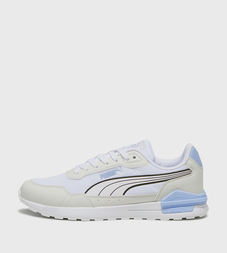 Buy Puma Graviton Mega Lace Up Casual Shoes In White | 6thStreet Saudi ...