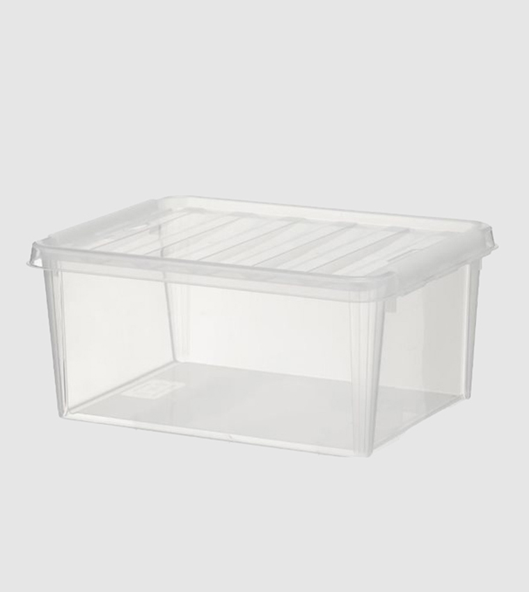 Buy Hema Box 40 X 30 X 19 (14Lit) In Transparent | 6thStreet Qatar