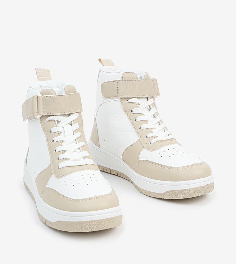 Buy Ardene Color Block High Top Sneakers In Multiple Colors | 6thStreet UAE