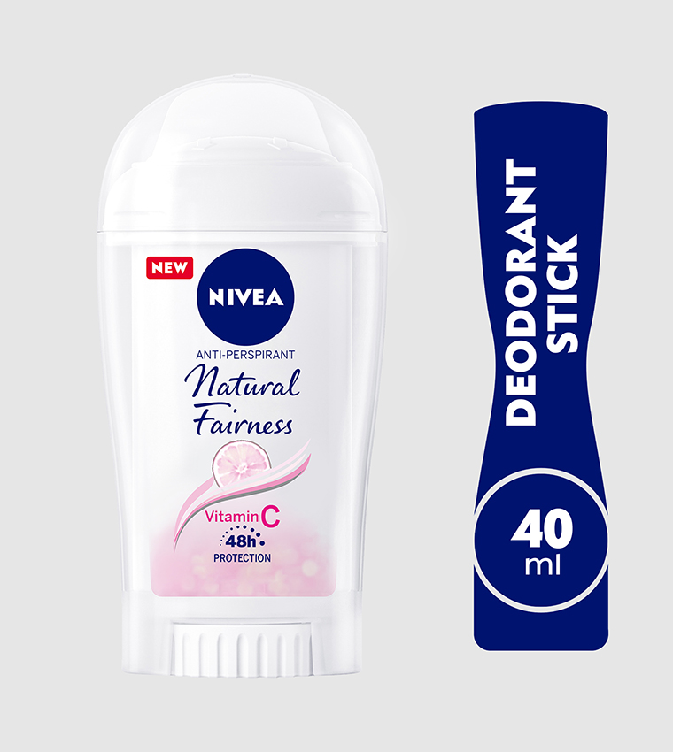 Buy Nivea Natural Fairness, Antiperspirant For Women, Stick 40ml In ...