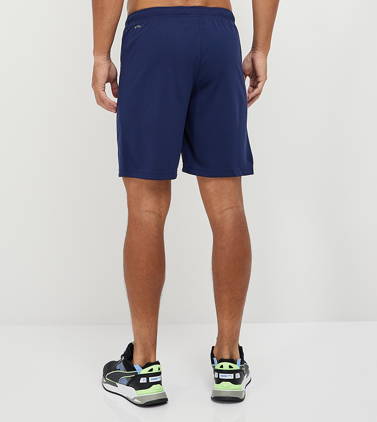 Buy Puma Logo Printed Active Shorts In Navy | 6thStreet UAE