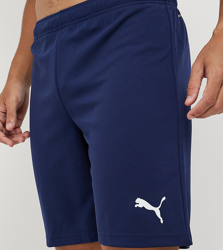 Buy Puma Logo Printed Active Shorts In Navy | 6thStreet UAE