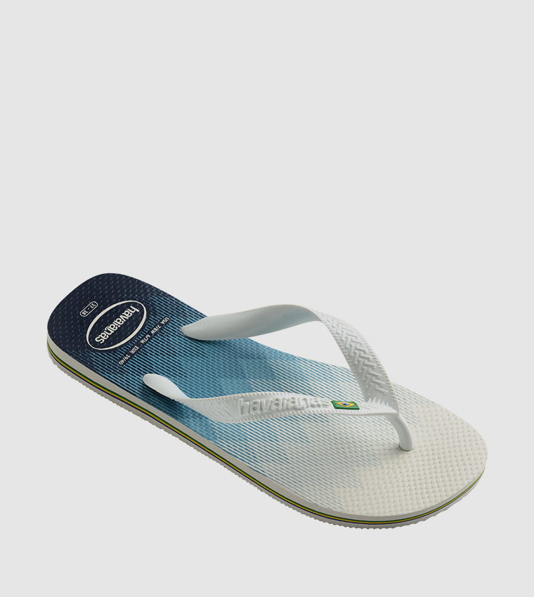 Buy Havaianas Brasil Fresh Flip Flops In White 6thstreet Uae