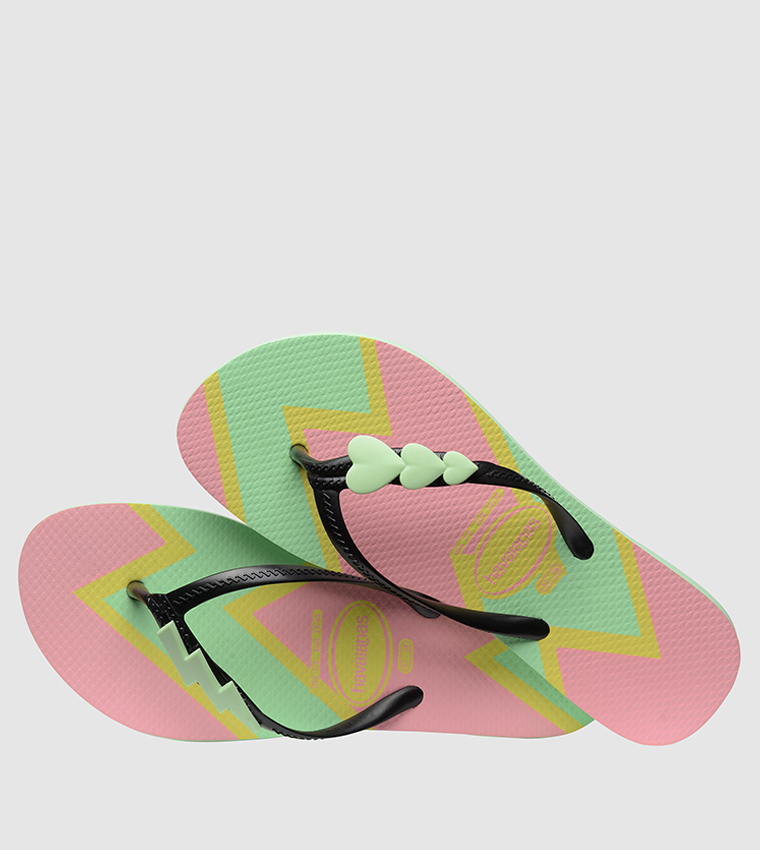 Buy Havaianas Fantasia Pop Flip Flops In Green | 6thStreet UAE