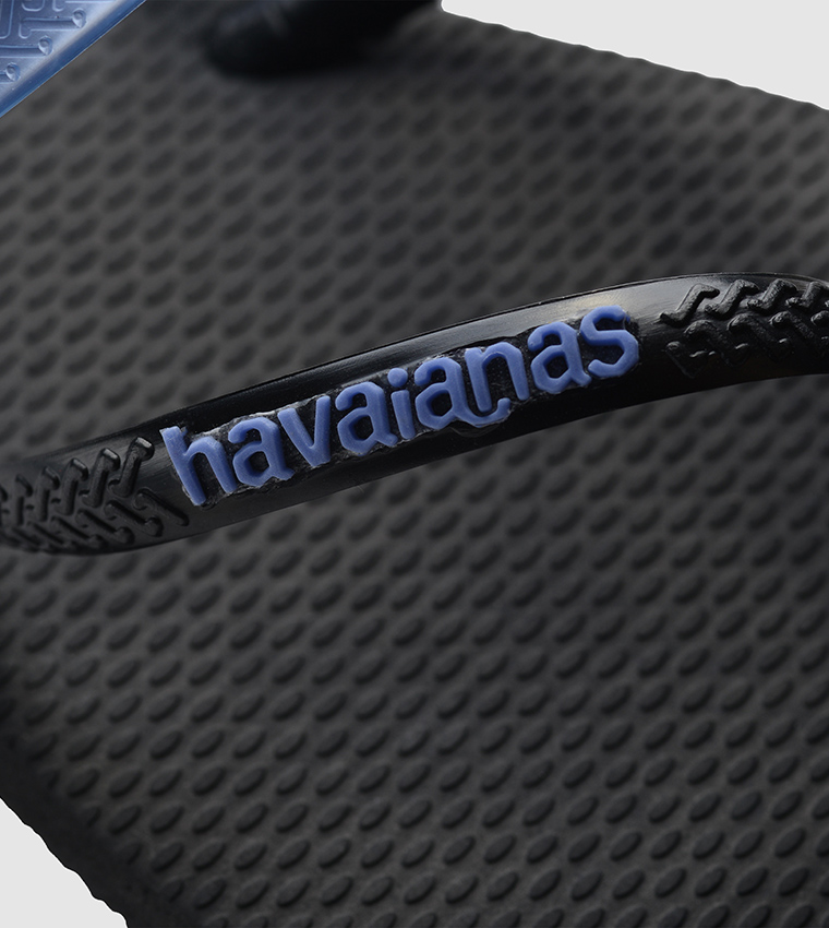 Buy Havaianas Flat Duo Flip Flops In Black | 6thStreet Saudi Arabia