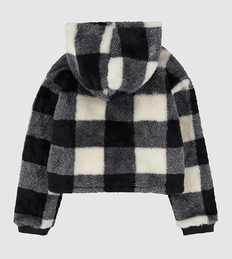 Buy Levi's Sherpa Pullover Hoodie In Black | 6thStreet Bahrain