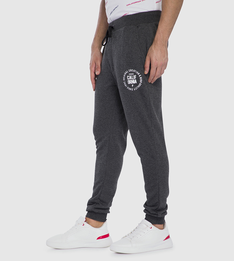 Buy R&B Grey Sweatpants In Grey | 6thStreet Bahrain