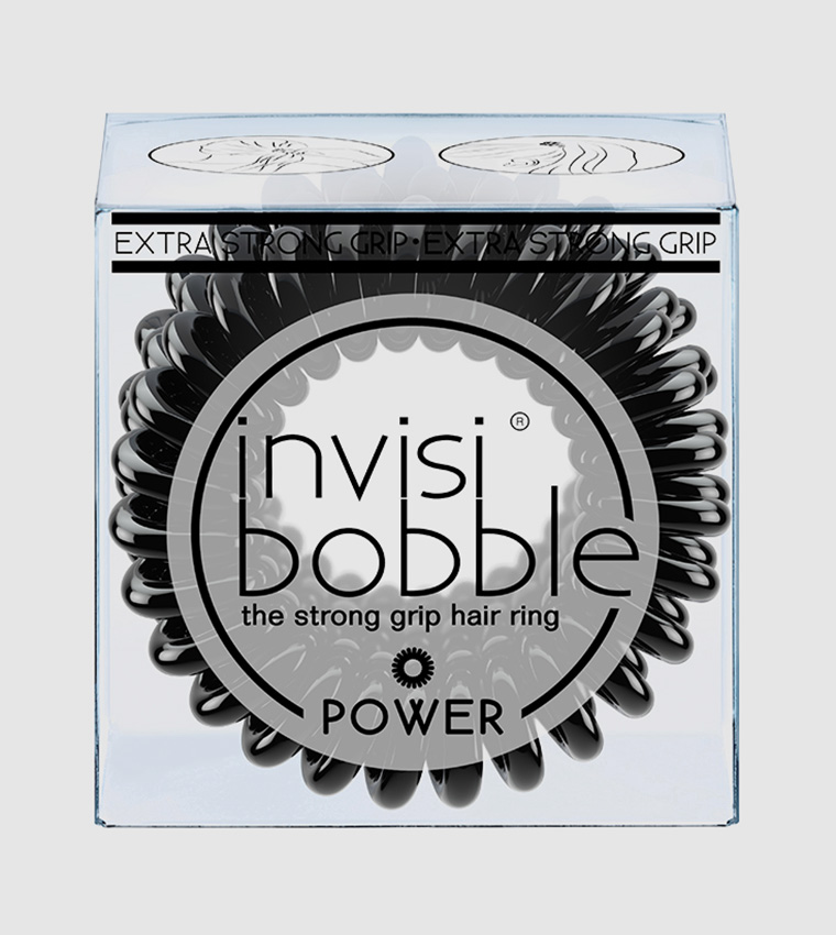 Buy Invisibobble Power True Black Hair Band In Black | 6thStreet Kuwait