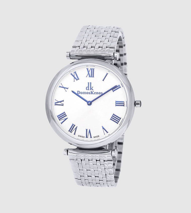 Buy Domoskenos Domoskenos Watch In Silver | 6thStreet Saudi Arabia