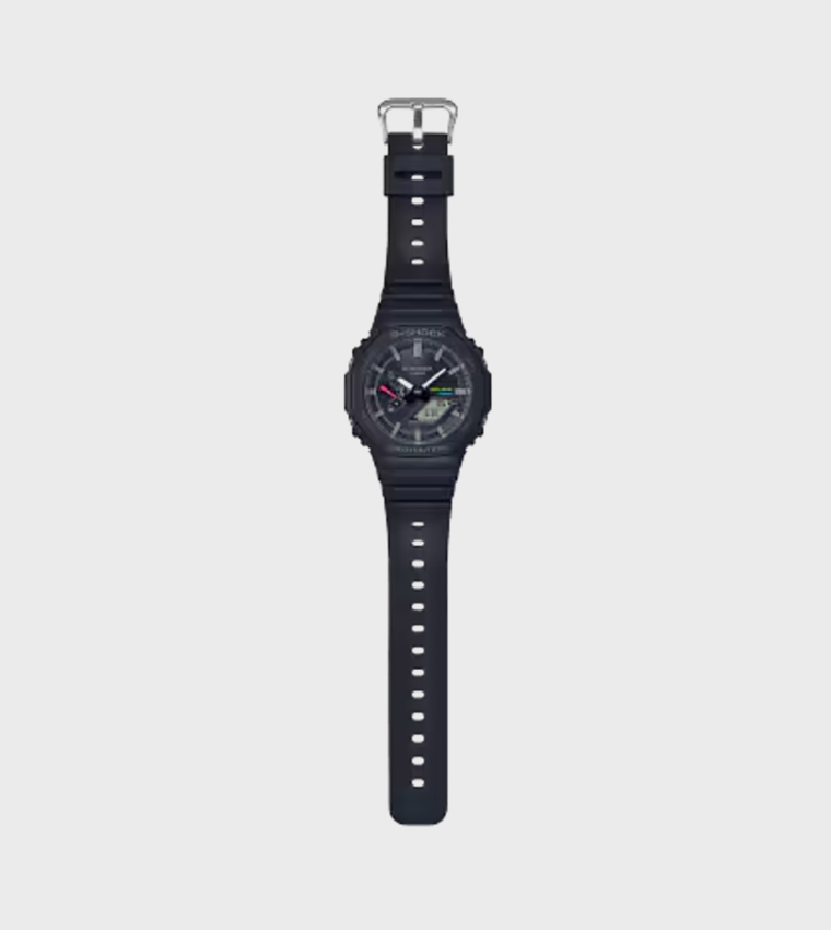 Buy G SHOCK Grey Dial Resin Strap Hybrid Watch In Black | 6thStreet UAE