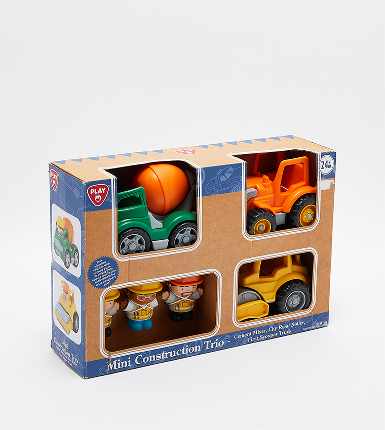 Buy R&B Kids Mini Construction Trio Set In Multiple Colors | 6thStreet UAE