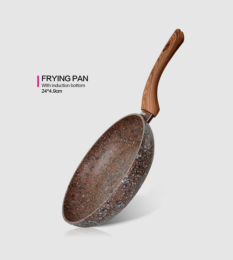 Buy Fissman Frying Pan Magic With Induction Bottom Multicolour 24cm In ...