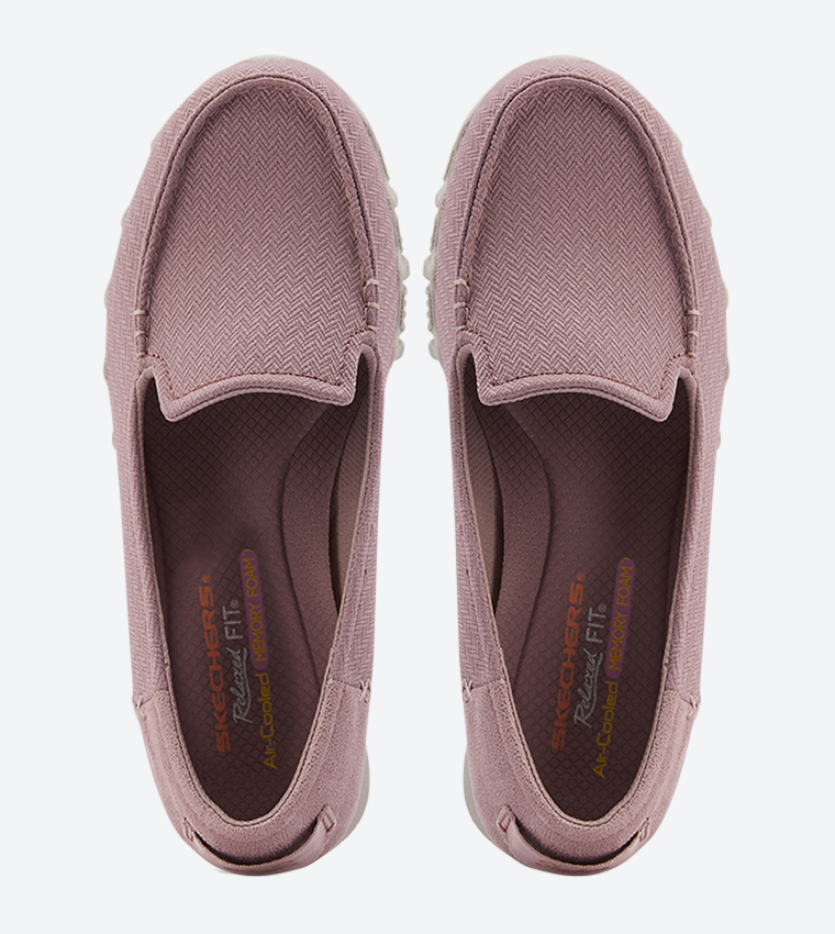 Buy Skechers Bikers 2.0 Round Toe Loafers Purple In Purple | 6thStreet UAE
