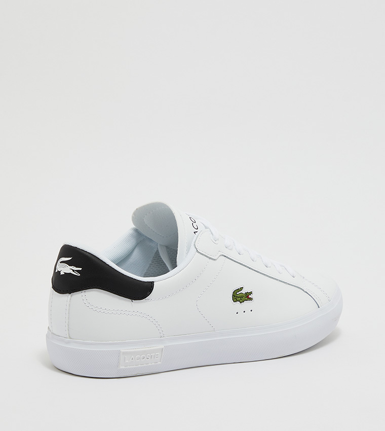 Buy Lacoste Powercourt Logo Sneakers In White | 6thStreet Kuwait