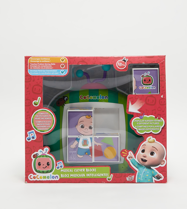 Buy COCOMELON Cocomelon Musical Clever Block Toy In Multiple Colors ...