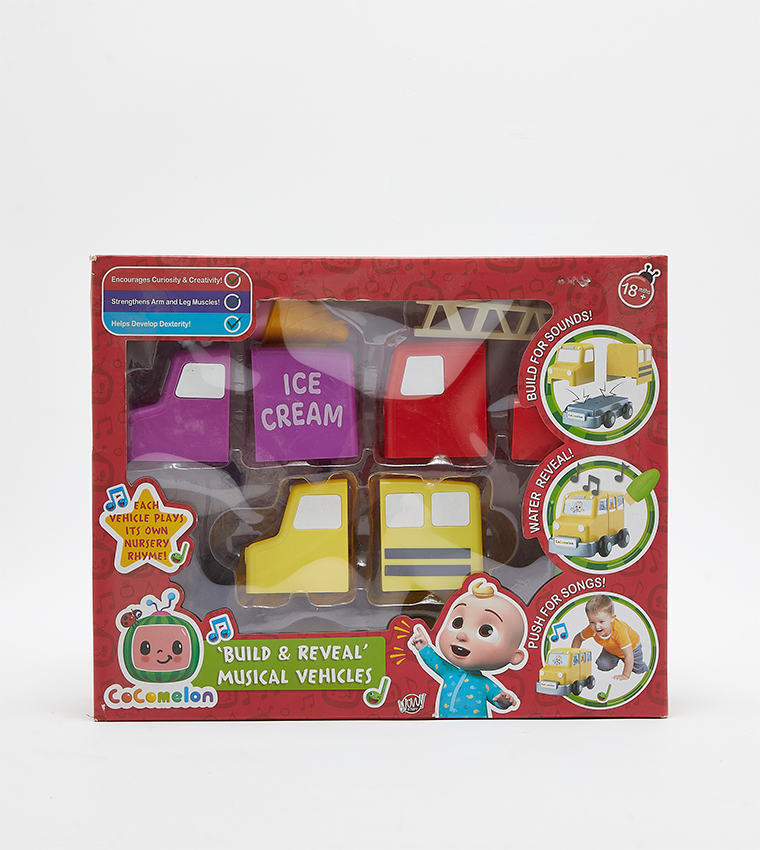 Buy R&B Kids Cocomelon Build And Reveal Musical Toy In Multiple Colors ...