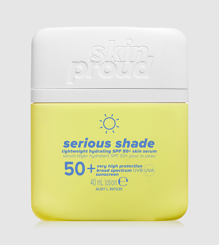 Buy Skin Proud Serious Shade Skin Serum Sunscreen SPF 50, 40ml In Clear ...