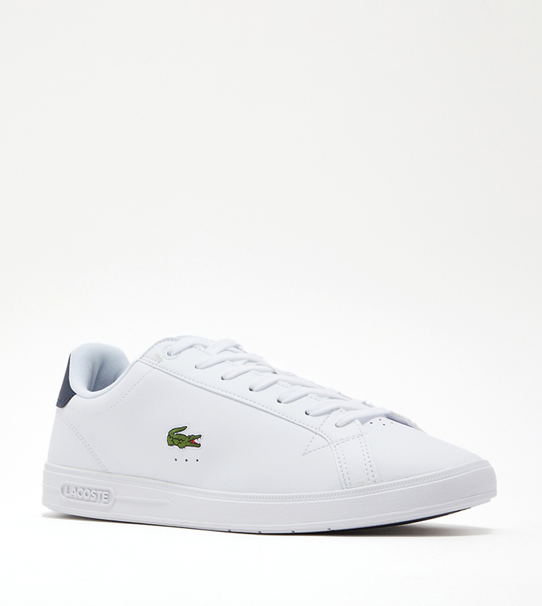 Buy Lacoste GRADUATE PRO Low Top Sneakers In White | 6thStreet Kuwait