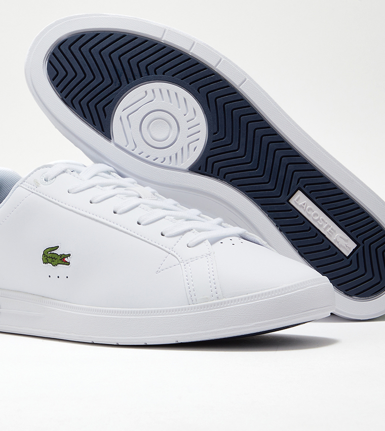 Buy Lacoste GRADUATE PRO Low Top Sneakers In White | 6thStreet Kuwait