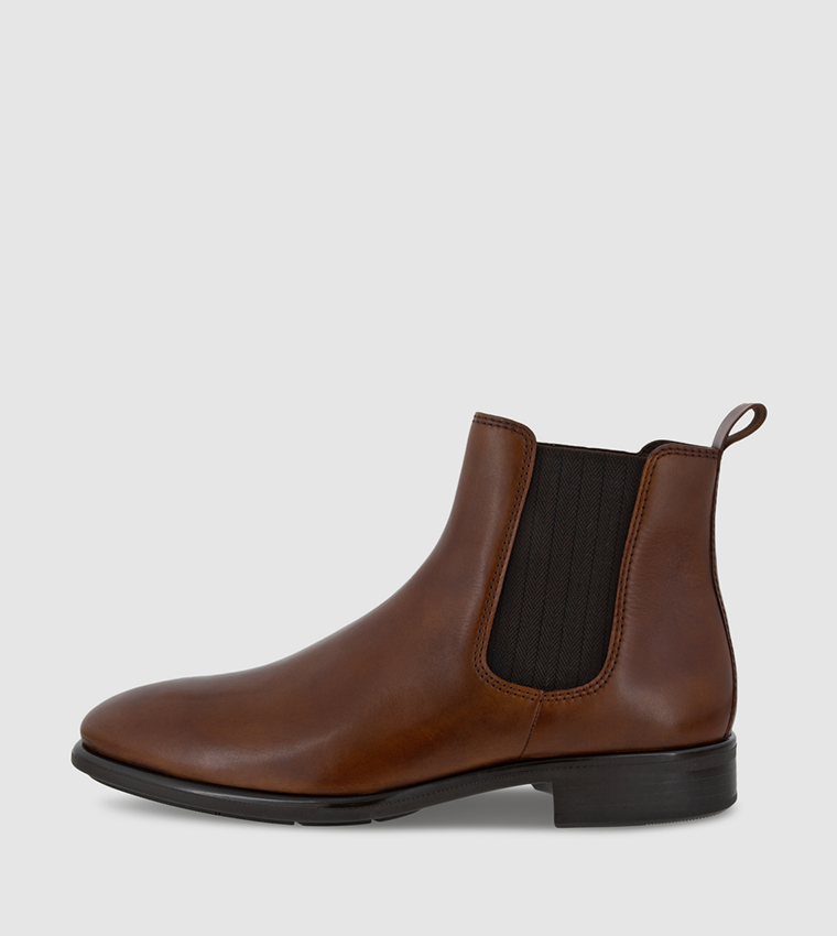 Buy ECCO Citytray Chelsea Boots In Brown | 6thStreet Saudi Arabia