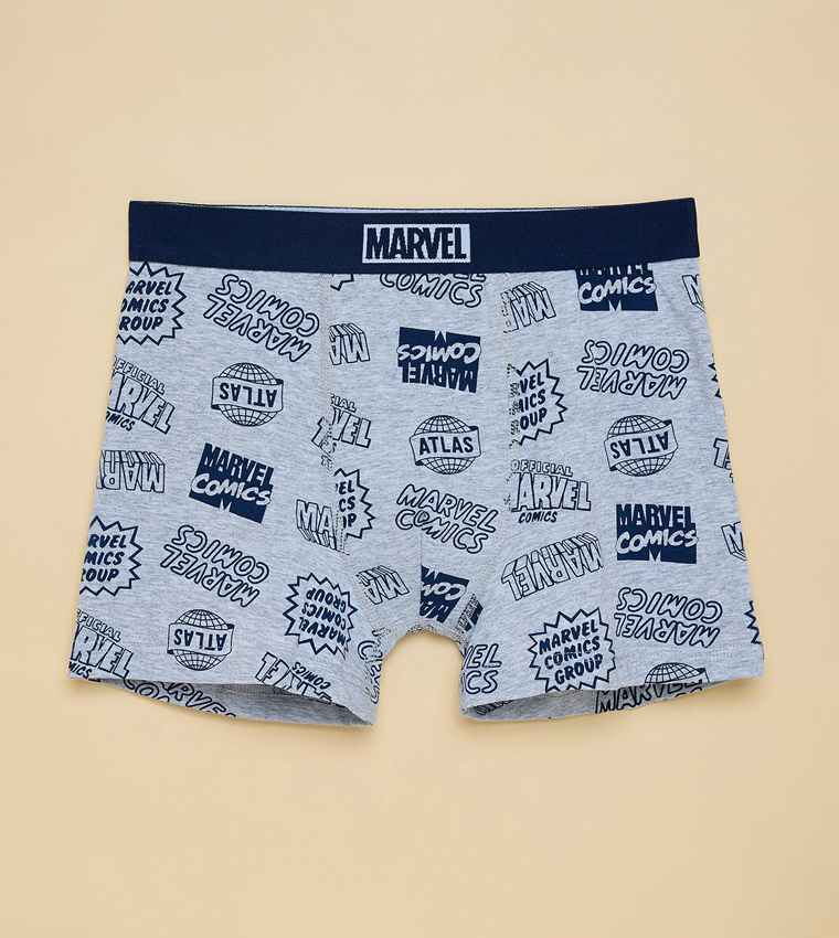 Buy R&B 3 Pack Marvel Print Boxers In Multiple Colors | 6thStreet UAE