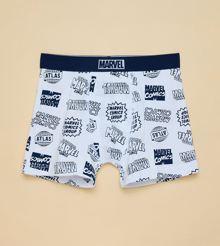 Buy R&B 3 Pack Marvel Print Boxers In Multiple Colors | 6thStreet UAE