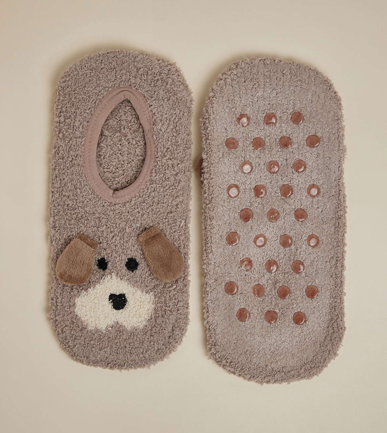 Buy R&B 2 Pack Sherpa Slipper Socks In Multiple Colors | 6thStreet ...