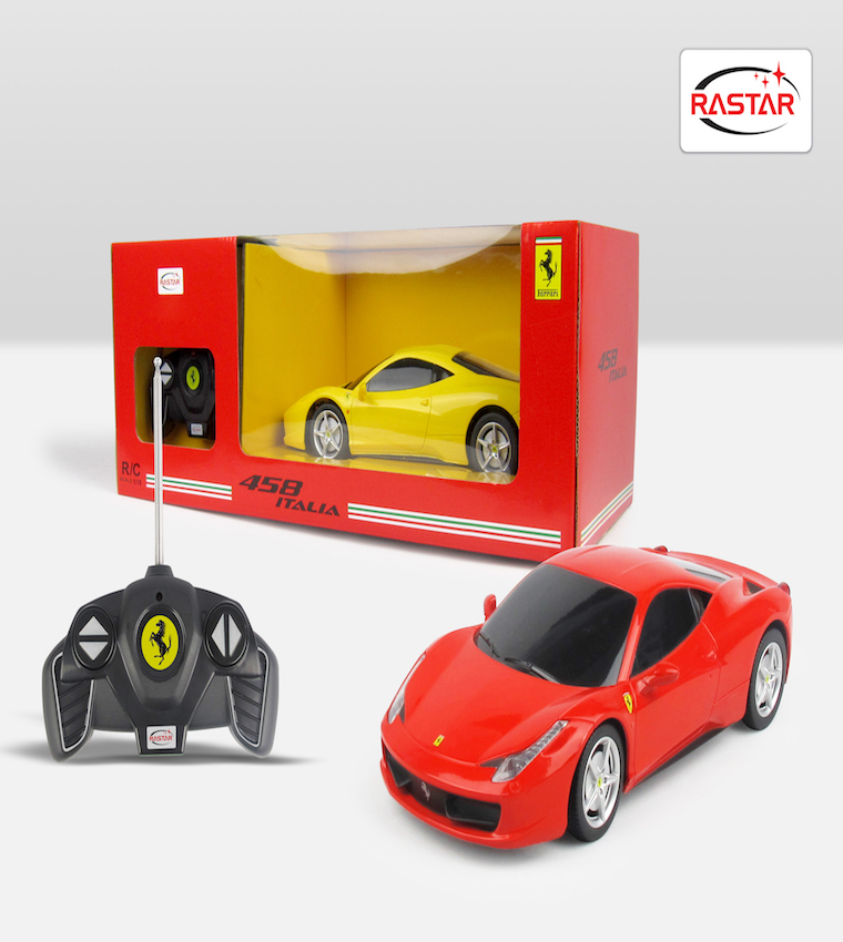 Buy RASTAR RASTAR: 1:18 Ferrari 458 Italia RC Car Red In Multiple ...