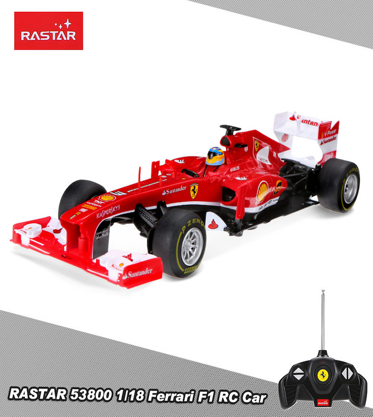 Buy RASTAR RASTAR: 1:18 Ferrari F1 RC Car Red In Multiple Colors ...