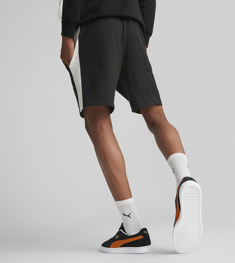 Buy Puma T7 Iconic Logo Detail Shorts In Black | 6thStreet Qatar