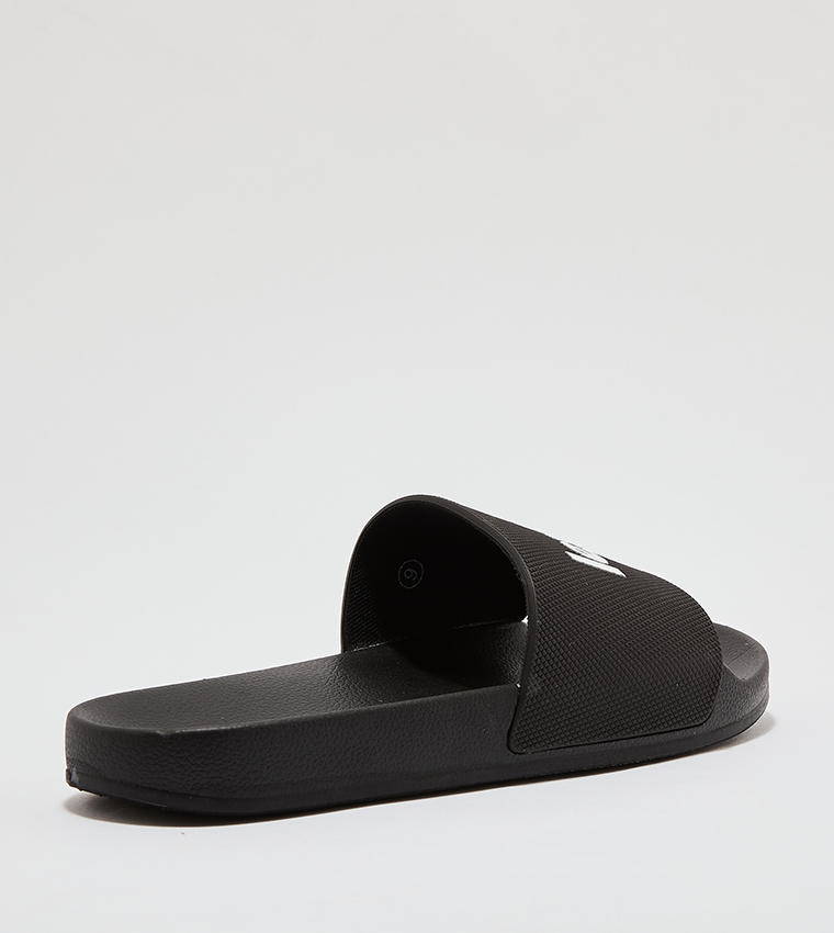 Buy Levi's Poster Logo Slides In Black | 6thStreet UAE