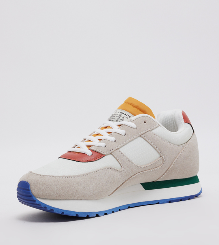 Buy Levi's Color Block Lace Up Sneakers In Multiple Colors | 6thStreet ...