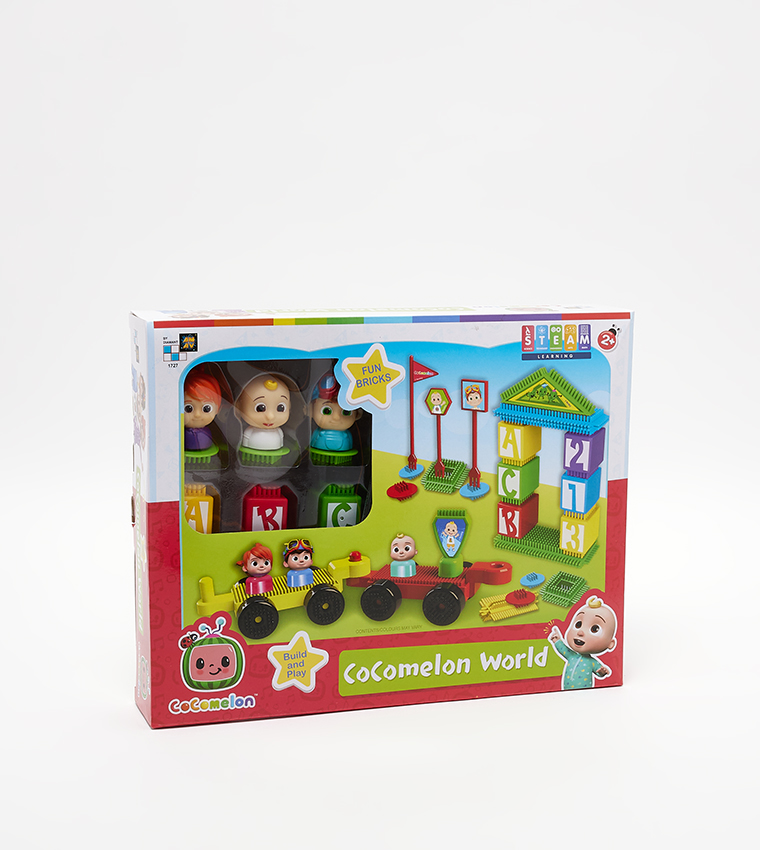 Buy R&B Kids Cocomelon World Building Blocks In Multiple Colors ...