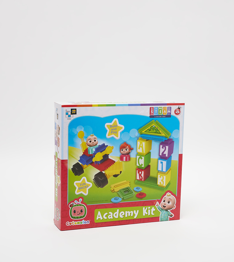 Buy R&B Kids Cocomelon Academy Kit Building Blocks In Multiple Colors | 6thStreet Qatar