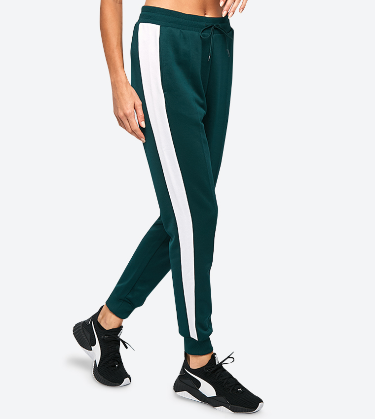 Buy Puma Classic T7 Drawstring Track Pants Green In Green | 6thStreet Qatar