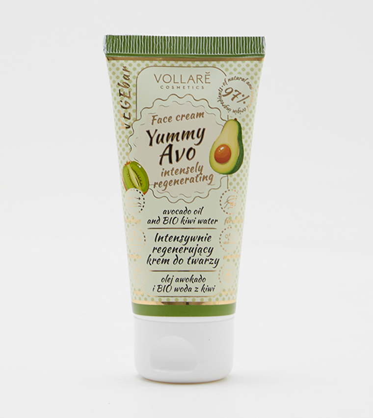 Buy Vollare Vollare Vegebar Yummy Avo Intensely Regenerating Face Cream ...