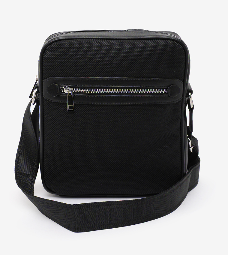 Buy Lanetti Messenger Bags Bmr U 056 10 03 Black In Black | 6thStreet ...