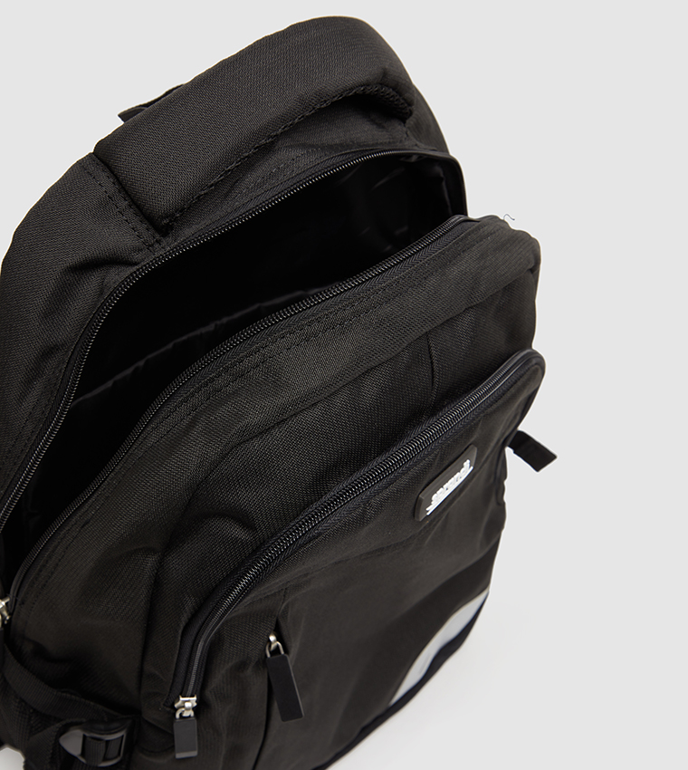 Buy CCC Solid Backpack In Black | 6thStreet UAE