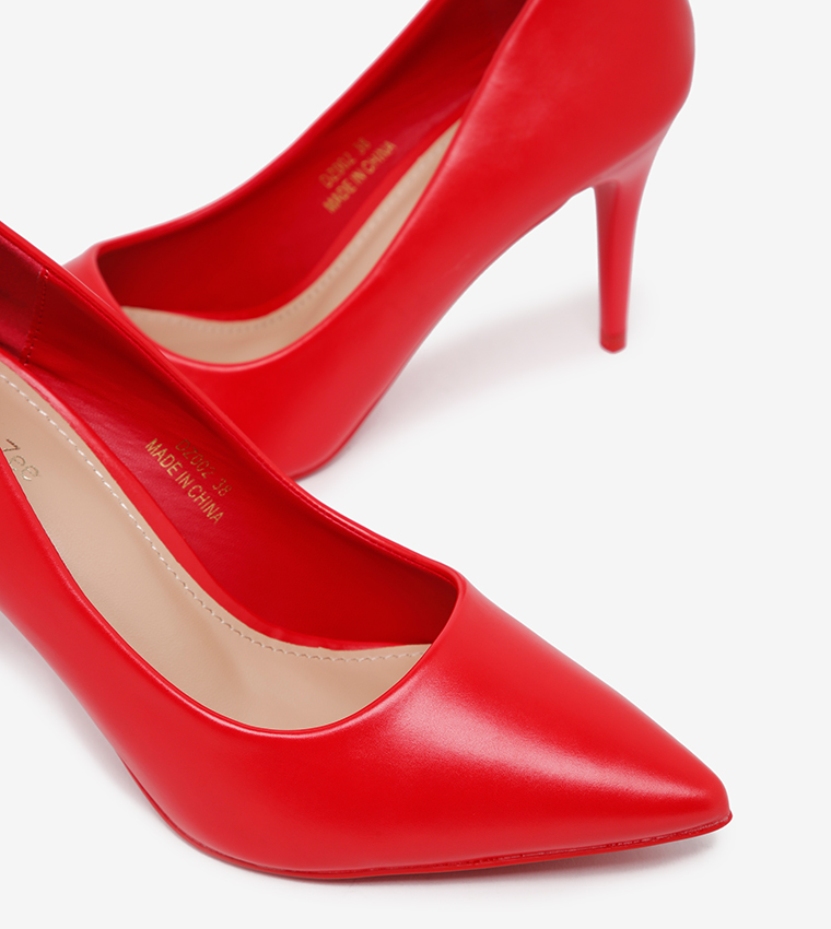 Buy DEEZEE @ CCC Women Dress Pumps Red In Red | 6thStreet Qatar