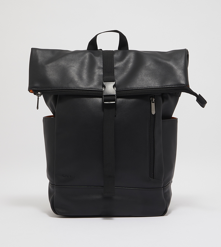 Buy Lanetti @ CCC Solid Backpack In Black | 6thStreet Qatar