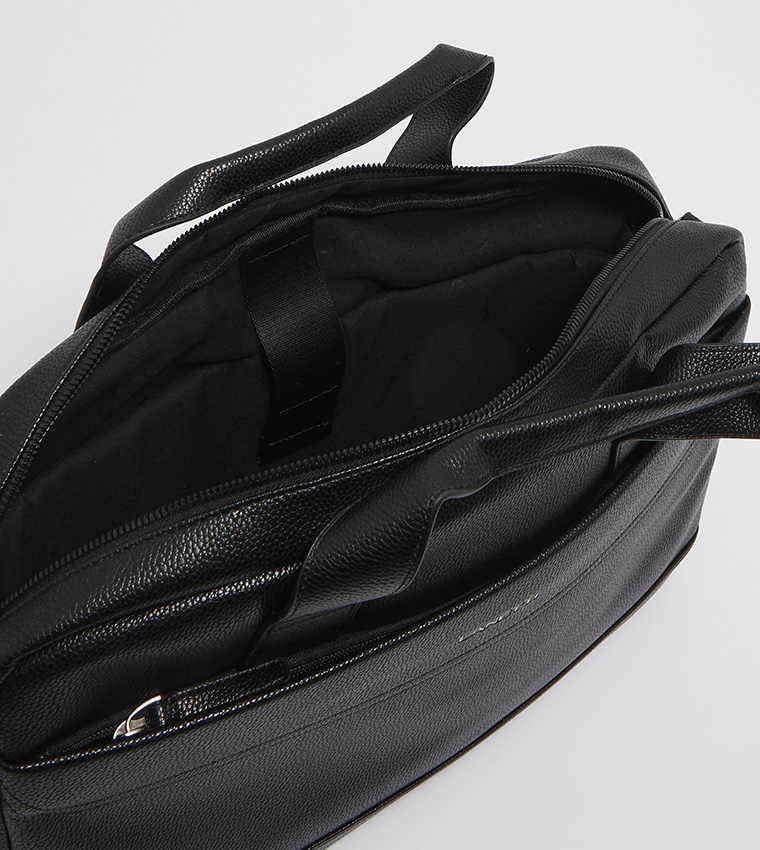 Buy Lanetti @ CCC Logo Printed Laptop Bag In Black | 6thStreet Saudi Arabia