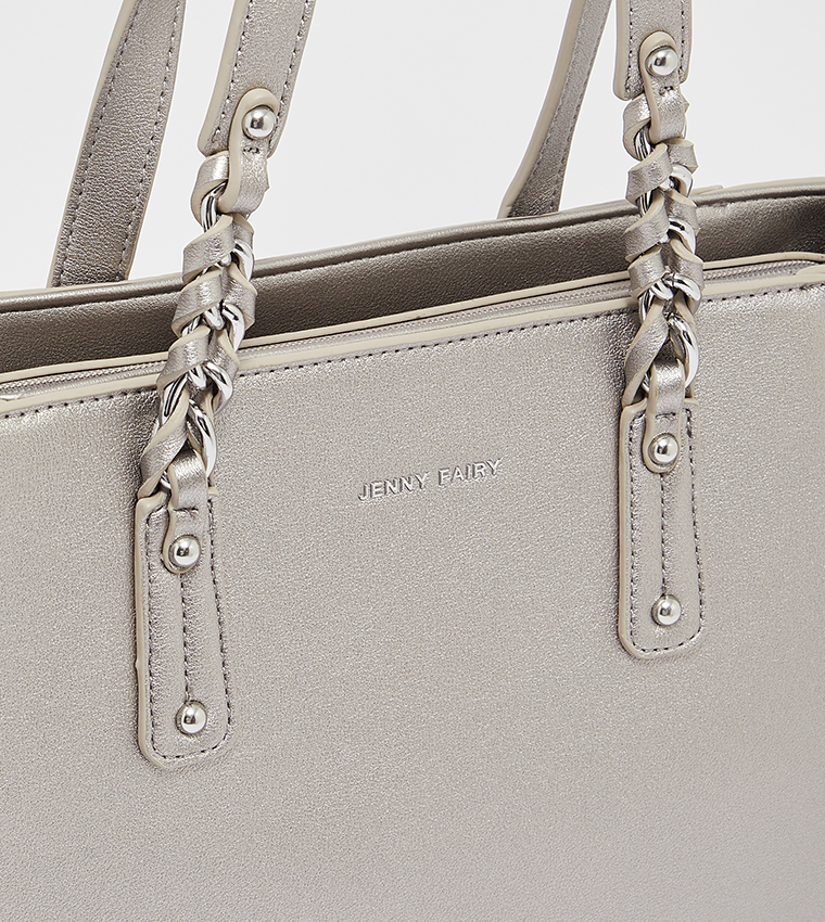 Buy Jenny Fairy @ CCC Classic Tote Bag In Silver | 6thStreet Saudi Arabia
